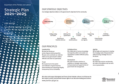 Department of the Premier and Cabinet Strategic Plan 2021-2025